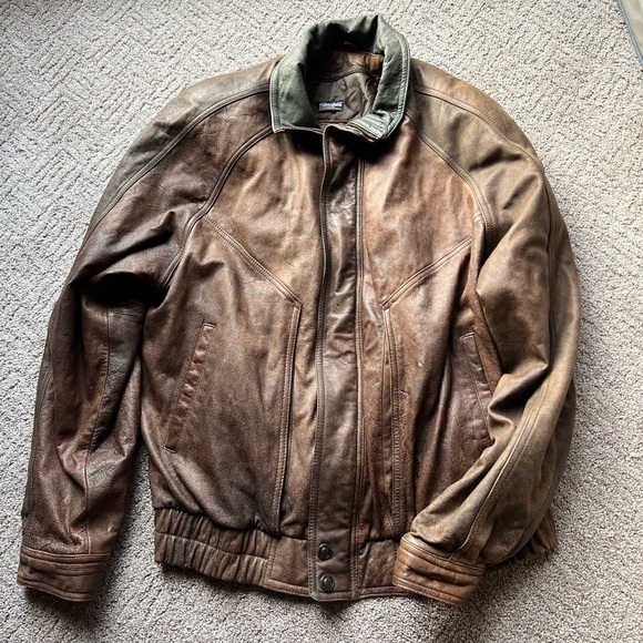 Jackets & Coats | Mens Genuine Leather Jacket Thinsulate | Poshmark
